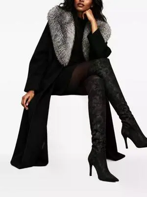 POCHE PARIS Pointed-toe Over-the-knee Boots