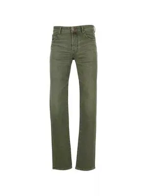 JACOB COHЁN Bard Slim-fit Jeans - Green