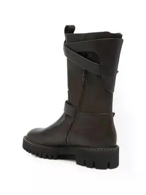 TRUMAN´S Buckle-strap Leather Boots