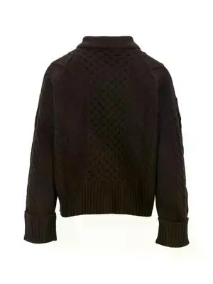 Arch4 Columbia Cable-knit Cardigan