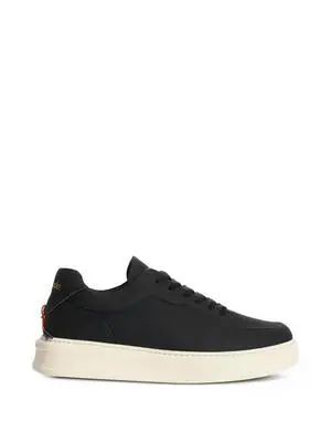 BARRACUDA Phoenix Perforated Panelled Sneakers - Black