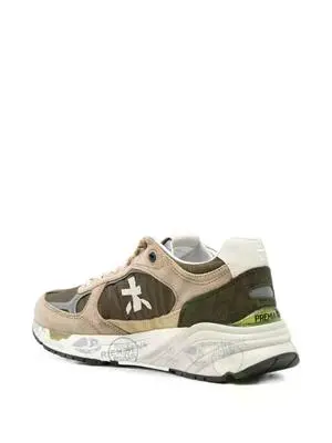 Premiata Mase Panelled Sneakers - Brown