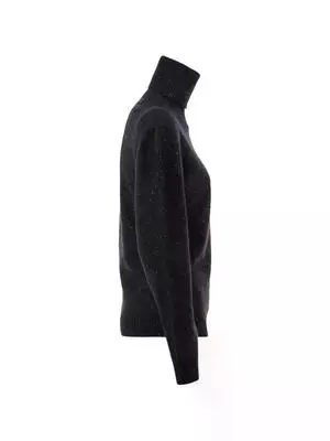 Fabiana Filippi Sequin-embellished Turtleneck Sweater