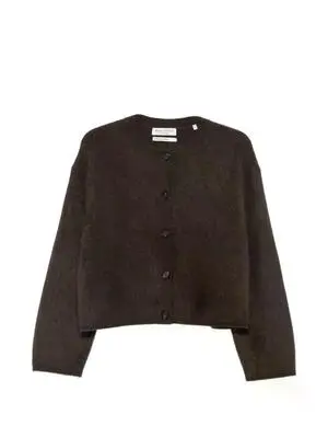 Marc O'polo Button-up Wool Cardigan - Brown