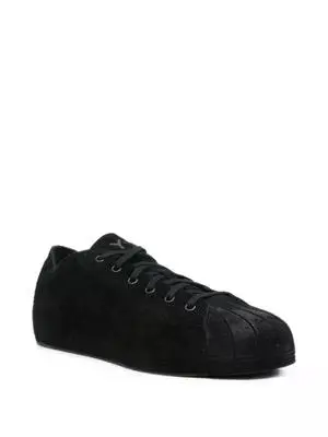 Y3 Suede Shell-toe Sneakers