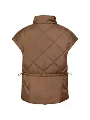 BETTY BARCLAY Quilted Drawstring Gilet