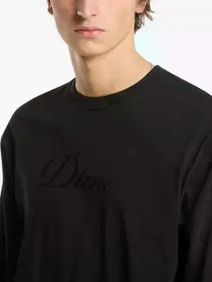 DIME Cursive Long-sleeve T-shirt