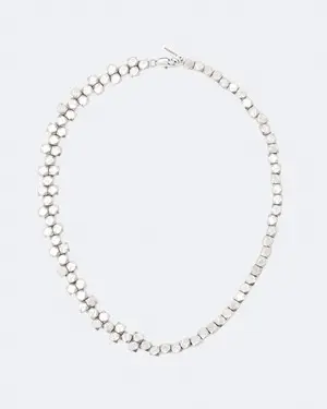 ALLSAINTS Faceted Metal Bead Necklace