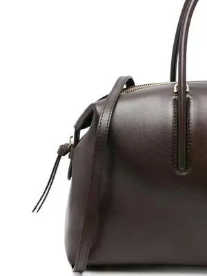 DEMELLIER Stockholm Midi Grained Leather Duffle Bag