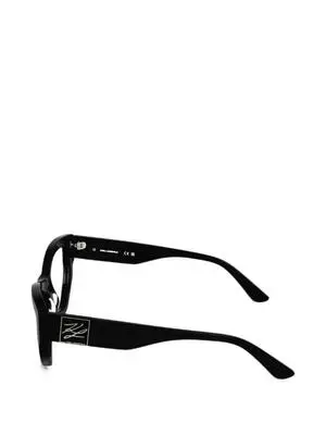 Karl Lagerfeld Logo-plaque Cat-eye Glasses