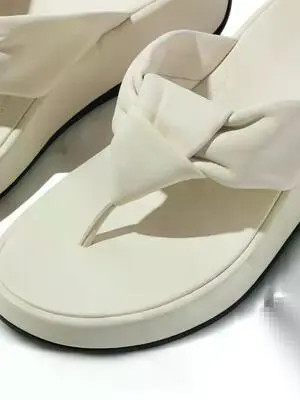 Fitflop F-mode Knot-detail Platform-sole Sandals