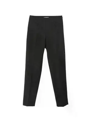 PT TORINO Gioia Pressed-crease Trousers - Grey