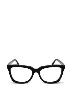 Max Mara Square-frame Glasses - Black