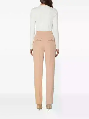 Elisabetta Franchi Lightweight Crêpe Fabric Trousers