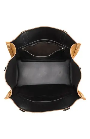 JW Anderson Loafer Cabas Leather Tote - Brown 600