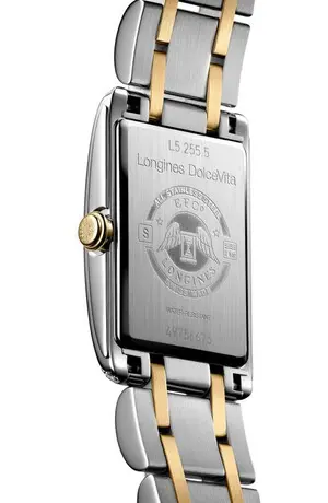 LONGINES Dolcevita Diamond Rectangle Bracelet Watch