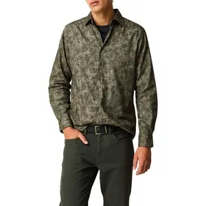 Rodd & Gunn Campbell Valley Cotton Shirt - Moss