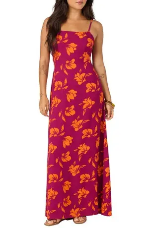 O'Neill Joan Maxi Dress - Raspberry