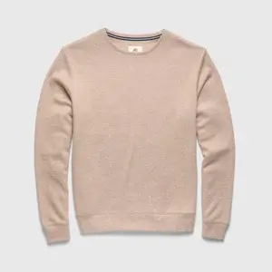 SURFSIDE SUPPLY CO. Butch Cashmist Crewneck - Camel Heather