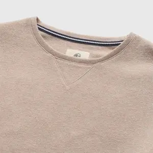 SURFSIDE SUPPLY CO. Butch Cashmist Crewneck - Camel Heather