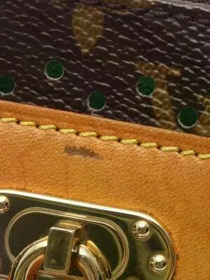 LOUIS VUITTON 2016 Monogram Perforated Pochette Accessoires Shoulder Bag