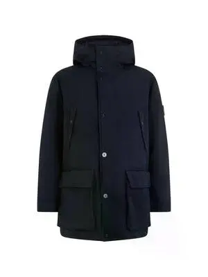 Stone Island 4100062 David-tc_s.i. Ghost Short Down Parka With Anti-drop