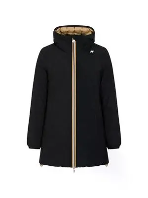 K-WAY Sophie St Thermo Reversible Hooded Coat - Black