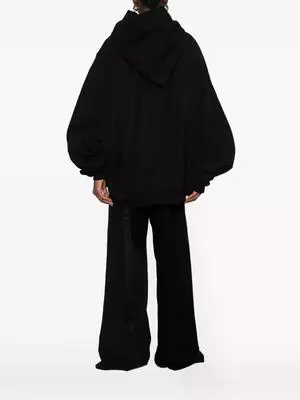 Rick Owens Mountain Asymmetric-zip Hooded Jacket