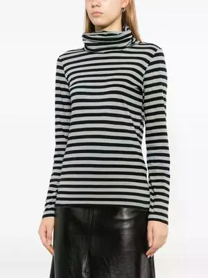 AGNES B. Transformable T-shirt - Black