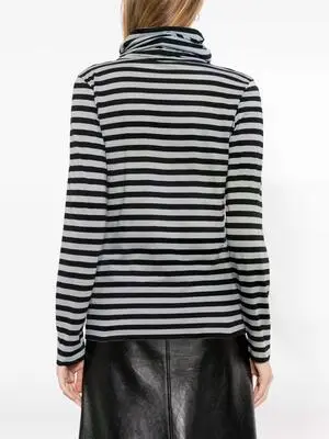 AGNES B. Transformable T-shirt - Black