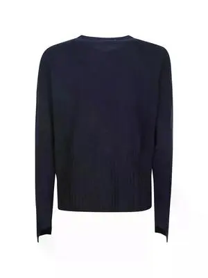 DRUMOHR Zip-detail Ribbed-trim Sweater