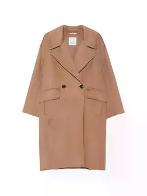 Max Mara Double-breasted Notched-lapel Coat