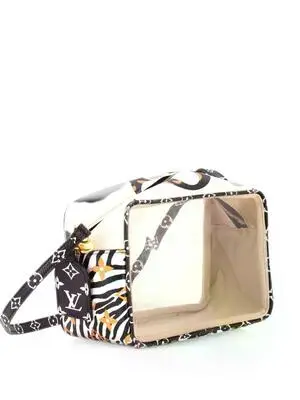 LOUIS VUITTON Beach Pouch Limited Edition Jungle Monogram Giant Shoulder Bag
