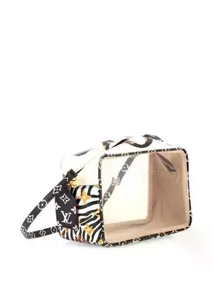 LOUIS VUITTON Beach Pouch Limited Edition Jungle Monogram Giant Shoulder Bag