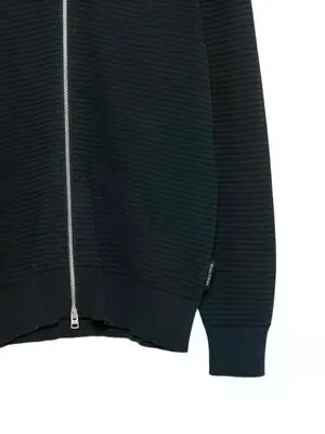 Marc O'polo Ribbed-knit Zip-up Cardigan