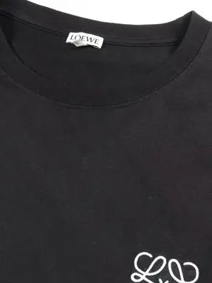 Loewe 2010s Anagram Embroidery T-shirt