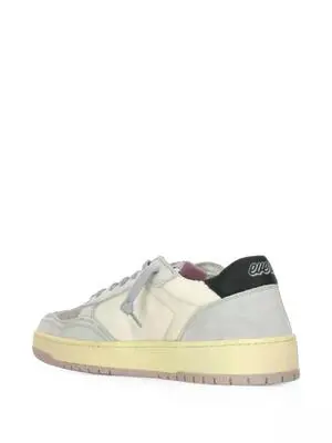 EVENU Zebra-print Panelled Sneakers