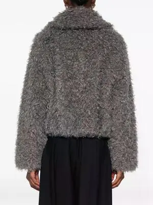 MEIMEIJ Faux-fur Cropped Coat