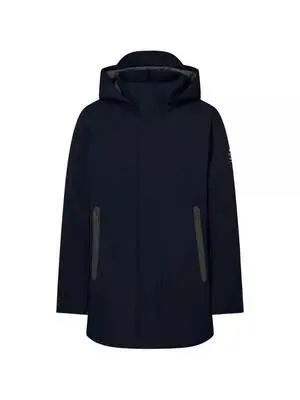 ECOALF Parko Hooded Zip-up Coat - Blue