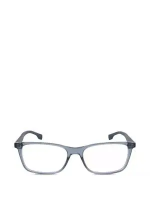 BOSS Rectangle-frame Glasses - Blue