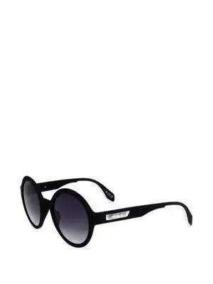 Adidas Round-frame Logo-plaque Sunglasses