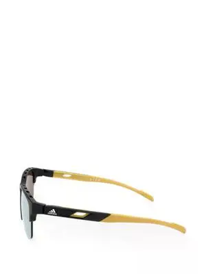 Adidas Logo-print Rectangle-frame Sunglasses