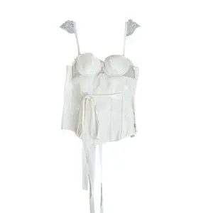 TALLULAH LOVE Silk Vintage Corset