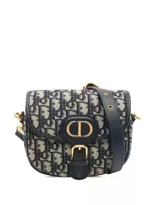 Dior 2000-2026 Small Oblique Canvas Bobby Crossbody Bag - Blue