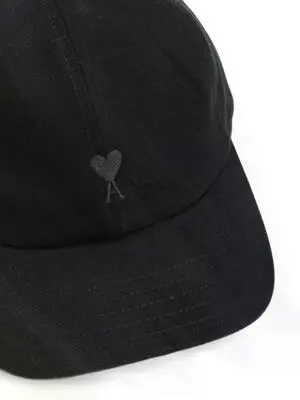 AMI Paris De Coeur-embroidered Baseball Cap