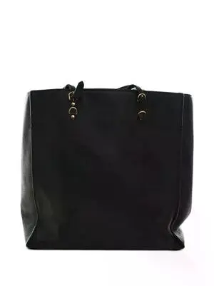 Balenciaga 2015 Leather Papier A5 Metallic Edge Tote Bag