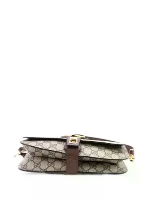 Gucci Blondie Flap Pocket Gg Coated Canvas Belt Bag