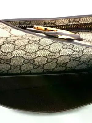 Gucci Blondie Flap Pocket Gg Coated Canvas Belt Bag