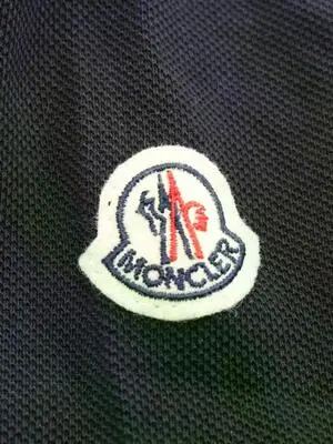Moncler 2010s Logo-patch Polo Shirt
