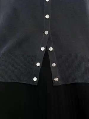 AGNES B. Snapy Cardigan